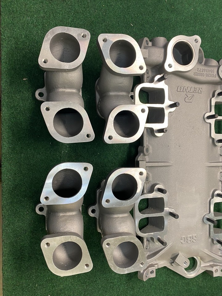 Weber Retno Intake manifold 48IDA SBC Chevy Lola McLaren CanAm Race ...