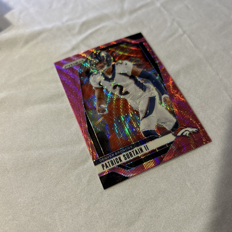 2024 Panini Prizm - Patrick Surtain II #87 Pink Wave Prizm | eBay