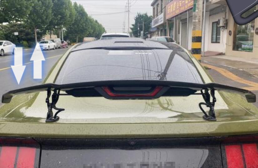 For Ford Mustang 2015-2023 Dry Carbon Fiber Rear Electric Lift Tail ...