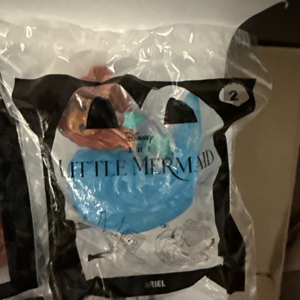 Lot of McDonald’s Toys: Disney’s The Little Mermaid 2023 Live Action ...