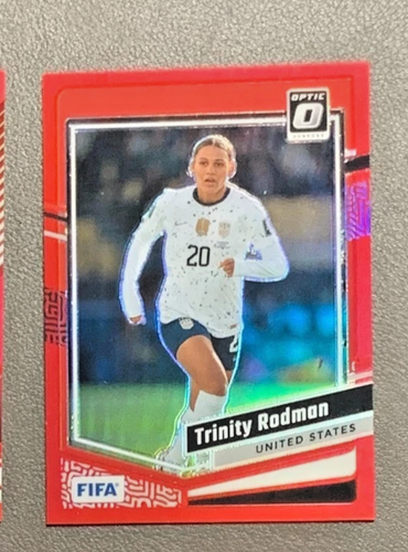 2023-24 Donruss Fifa Optic Trinity Rodman Red Velocity Prizm 170/299 | eBay