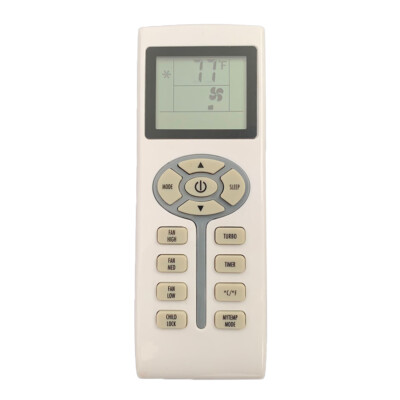 Remote Control For Soleus ZCF/TL-09 ZHF/TL-09 AC Air Conditioner | eBay