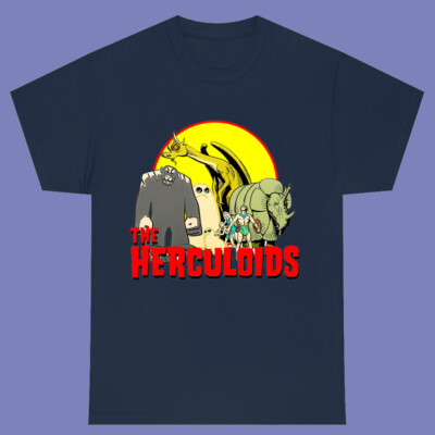 The Herculoid Famous Classic Cartoon Men's Navy Size S-3XL | eBay