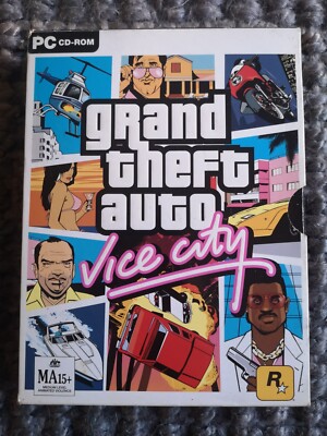 Grand Theft Auto Vice City PC CD-ROM PAL AUS | eBay Australia