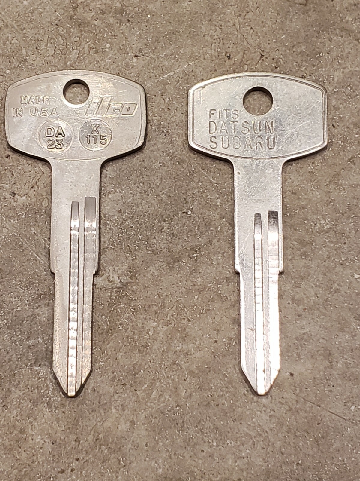Taylor brand key blanks, set of 2, # x115, locksmith | eBay
