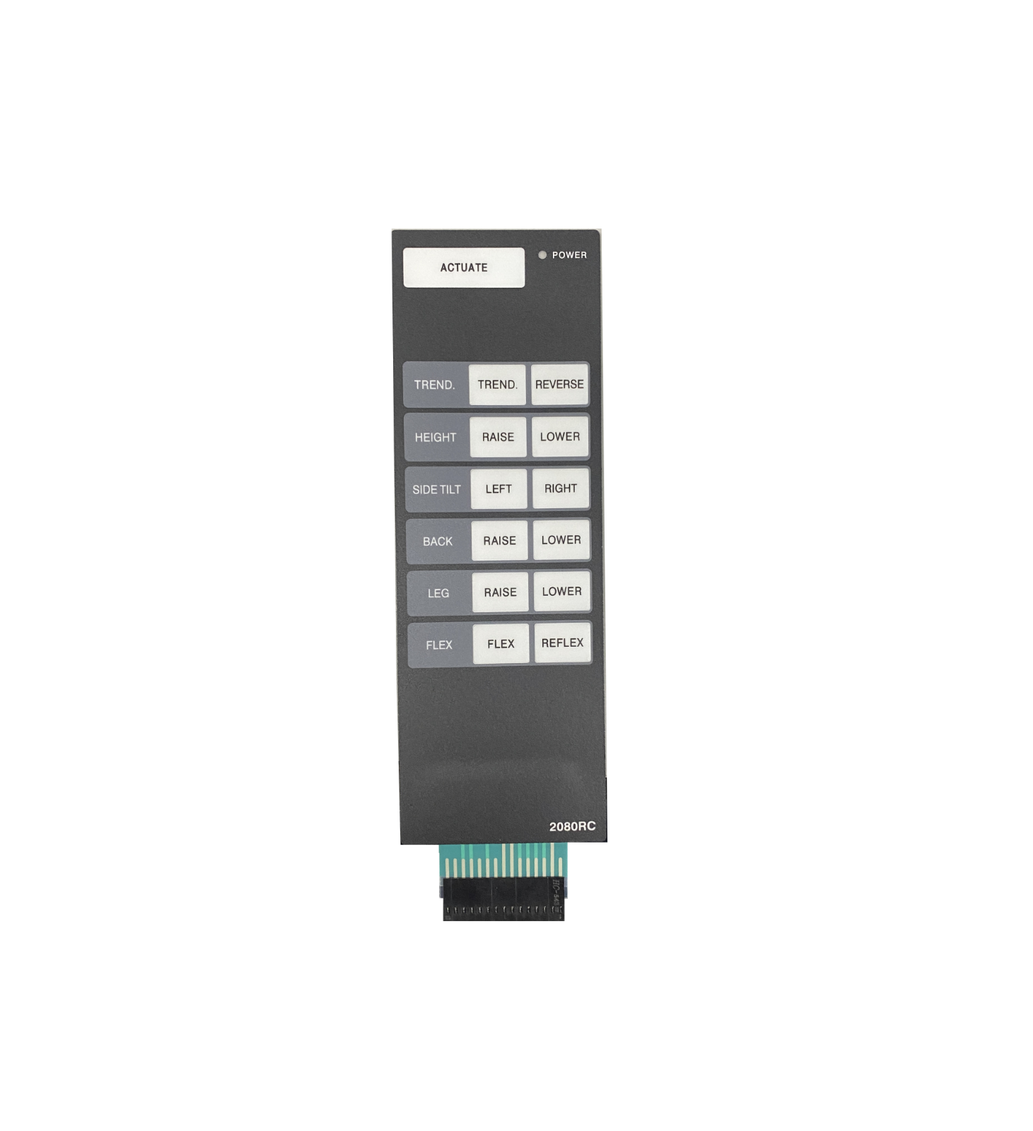 Replacement Keypad Membrane Overlay For Steris 2080RC 2080 Hand ...