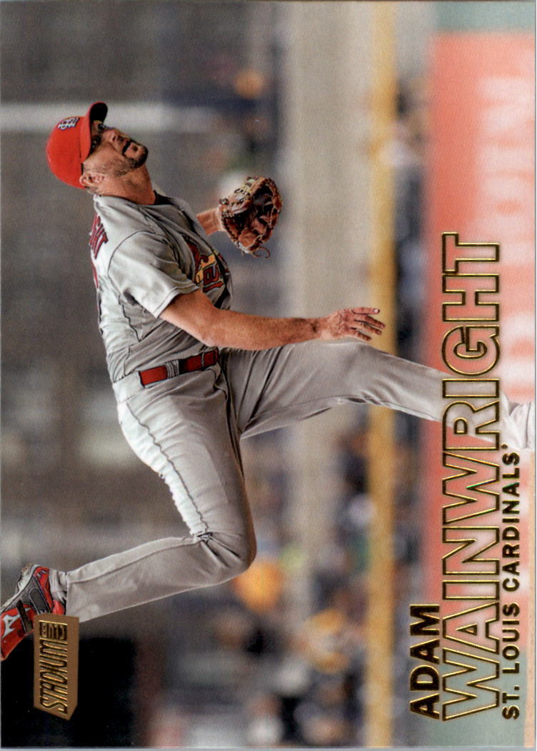 2016 Stadium Club Gold #196 Adam Wainwright | eBay