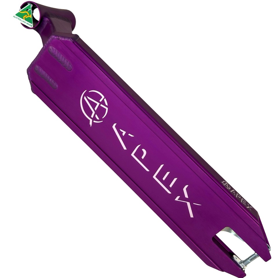 Apex Pro Stunt-Scooter Trick Tret Roller leicht Park Deck Lila Purple ...
