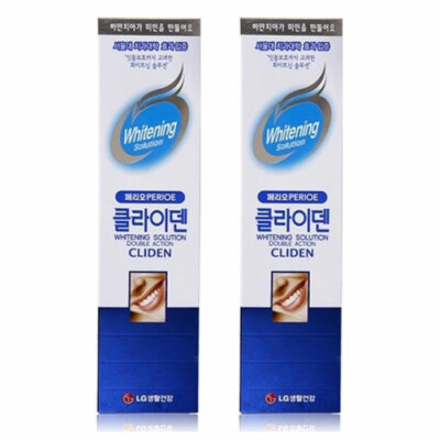 2ea Korea toothpaste 120g (4.23oz) PERIOE Cliden Oral care LG | eBay