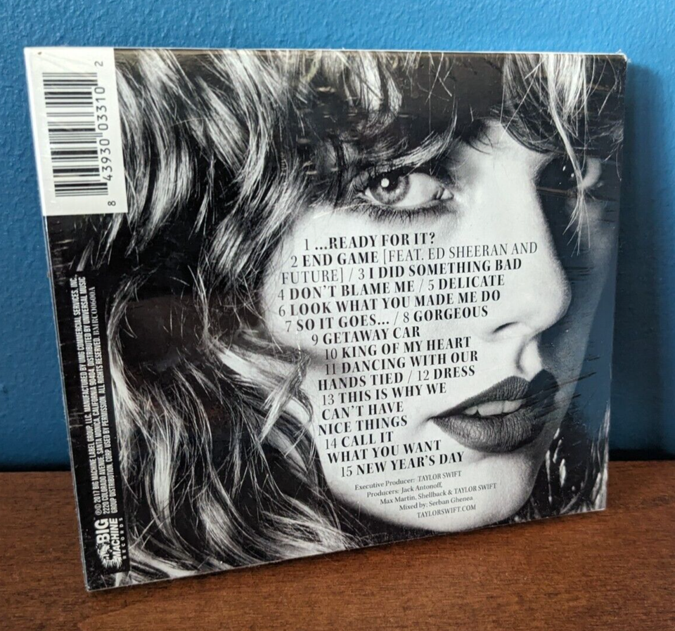 TAYLOR SWIFT - Reputation CD (2017 Big Machine Records) NEW | eBay