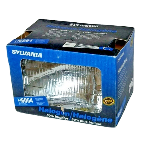 Sylvania H6054 High/Low Beam Halogen Sealed Beam Headlight NOS/NIB | eBay