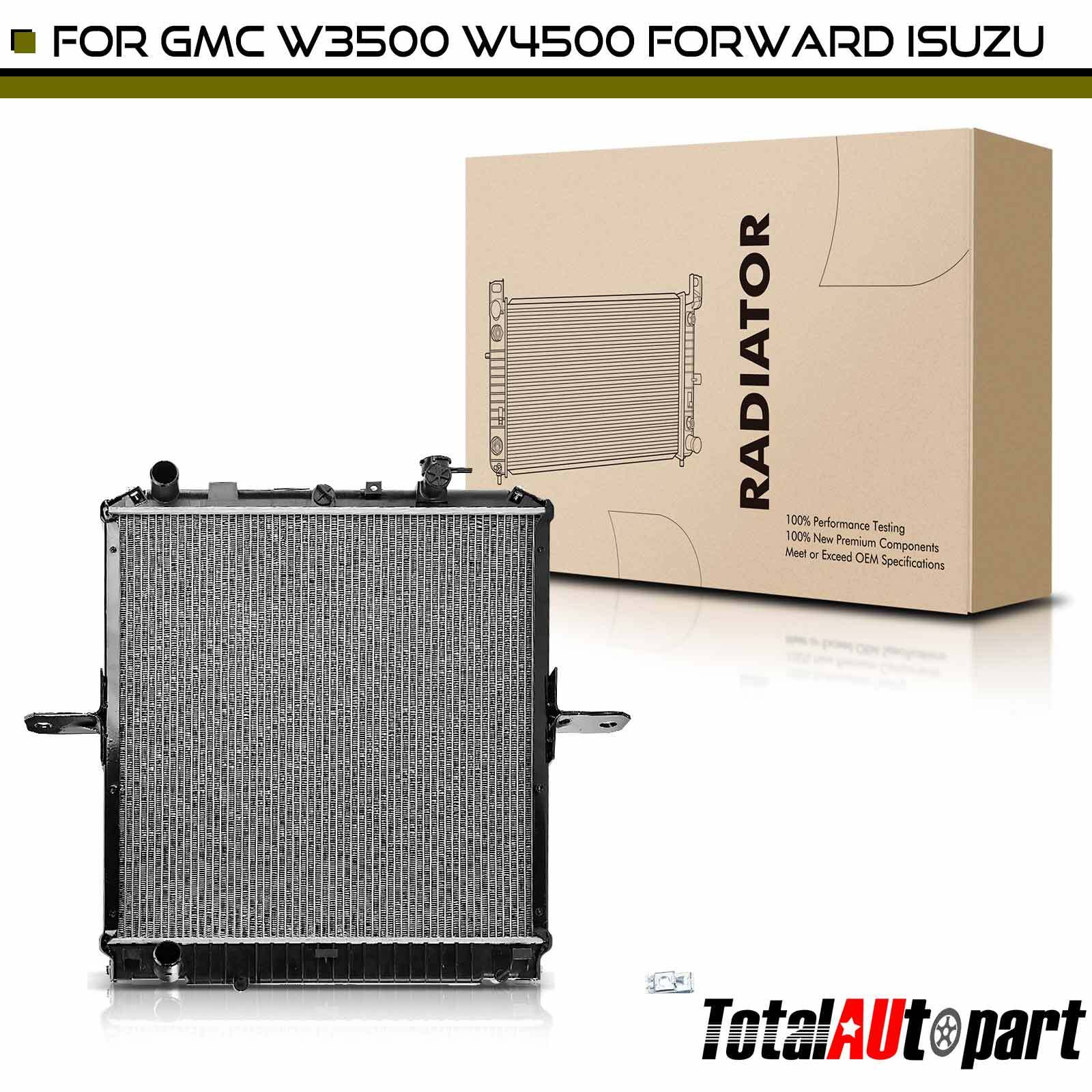 24 7/16" Radiator with Oil Cooler for GMC W3500 W4500 W5500 Forward ...
