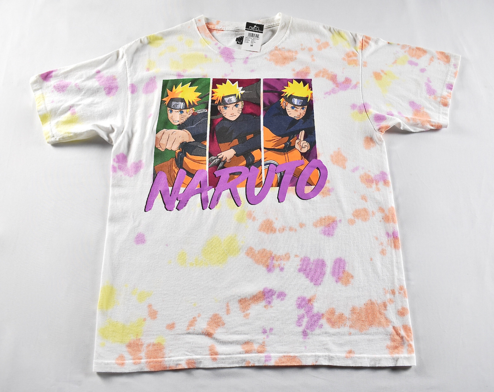 Naruto Shippuden Shirt Mens M Anime Graphic T-Shirt Rue21 NWT | eBay