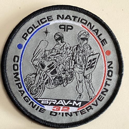 Écusson Police nationale BRAV M DOPC patch PN Version Tissus | eBay
