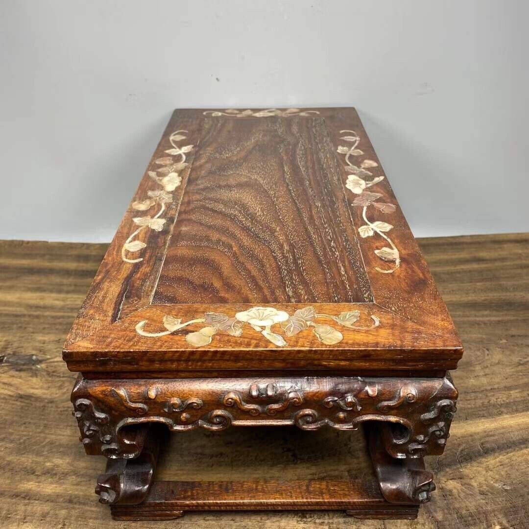16.4'' Chinese wood table natural Rosewood table old wood Tea table ...
