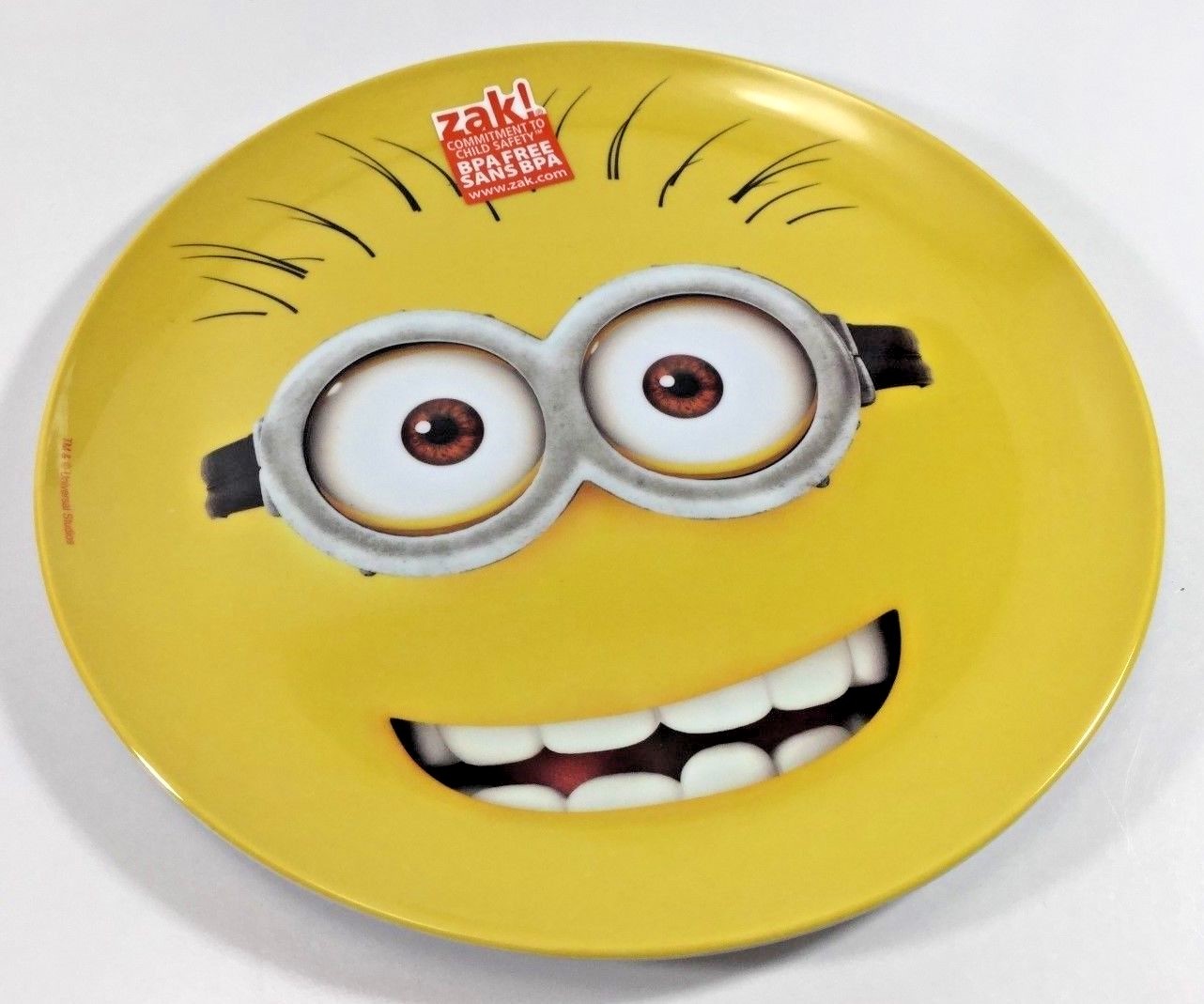 DISNEY DESPICABLE ME " MINIONS " KIDS DINNER PLATE ZAK DESIGNS | eBay