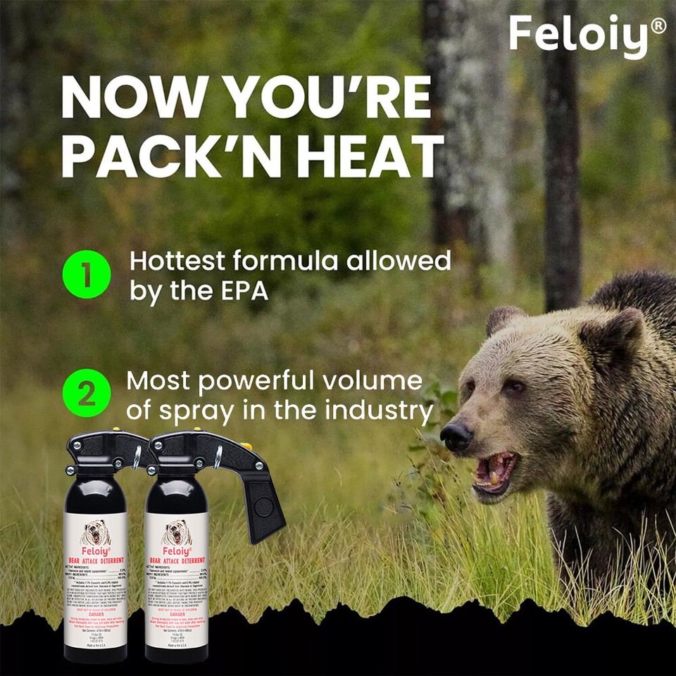 Feloiy Pepper Spray 16oz Powerful Stream Strongest Legal Formula | eBay