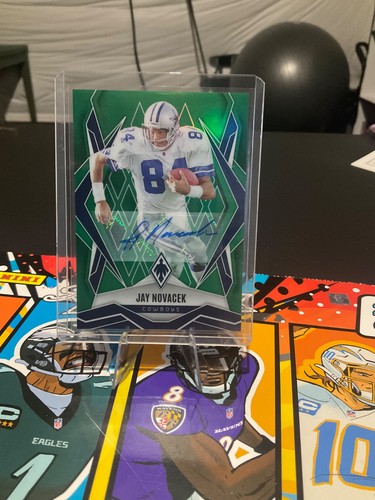Jay Novacek 2025 Panini Phoenix Green book end Auto 25/25. | eBay