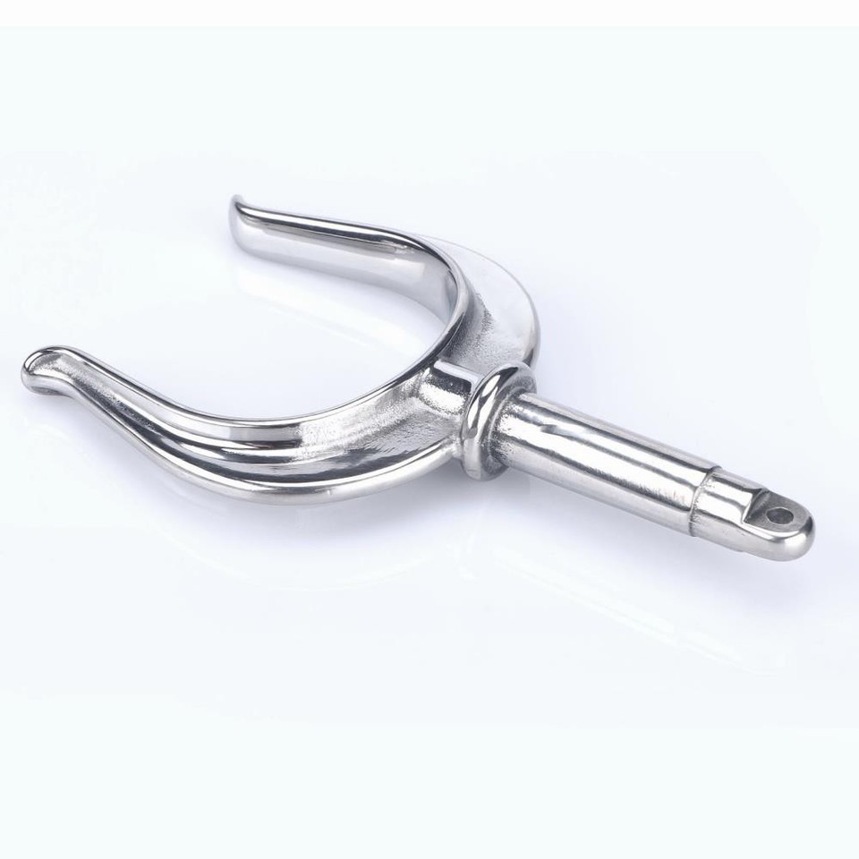 2X 316 Stainless Steel Oarlock Rowlock Marine Row Boat Dinghy Water ...