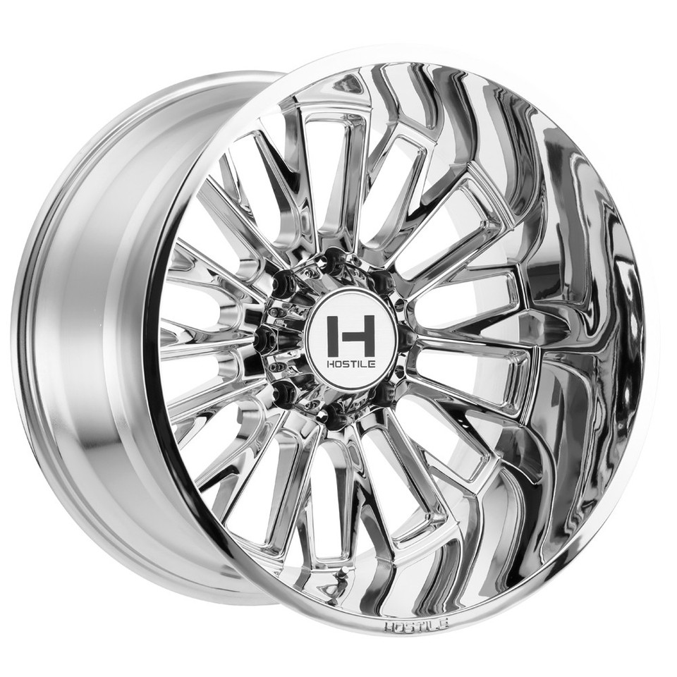 (Set of 4) Hostile H114 Fury 22x10 6x135 -25mm Chrome Wheels Rims 22 ...