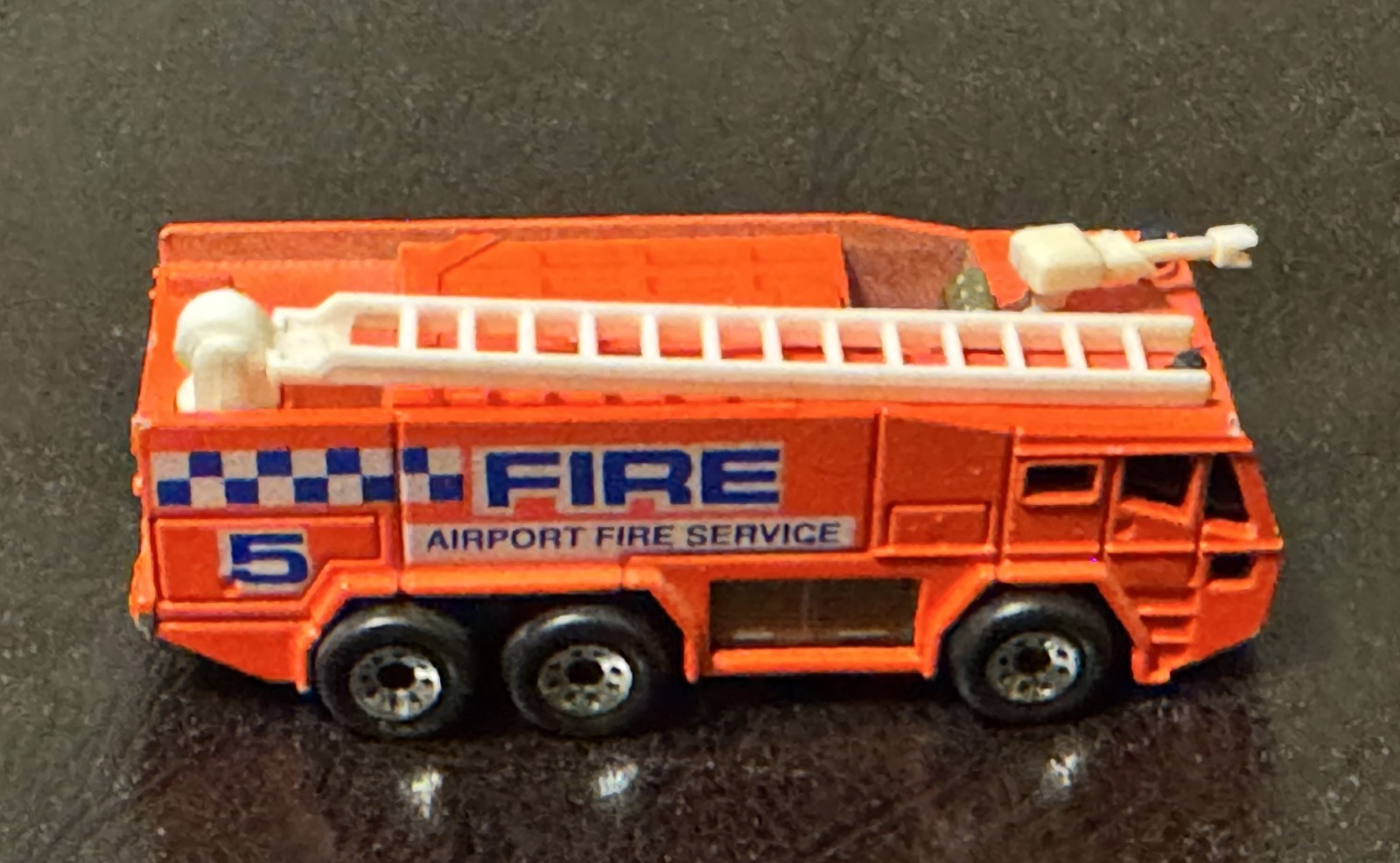 1991 MATCHBOX Orange Fire Dept. AIRPORT FIRE TRUCK LOOSE | eBay