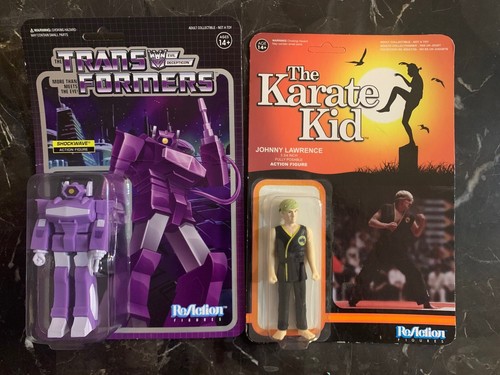 Lot Of 2 Retro Style Toys 80’s Transformers Shockwave Karate Kid Johnny ...