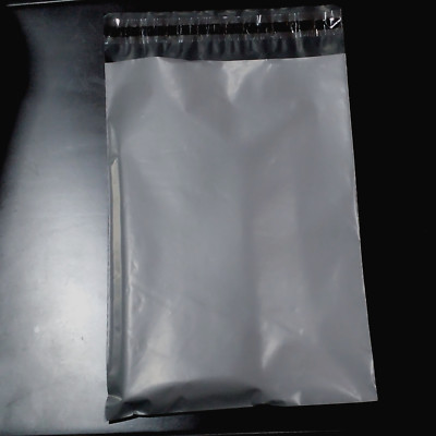 50 14.5x19 gray poly mailer shipping bag *2.5MIL* free expedited ...