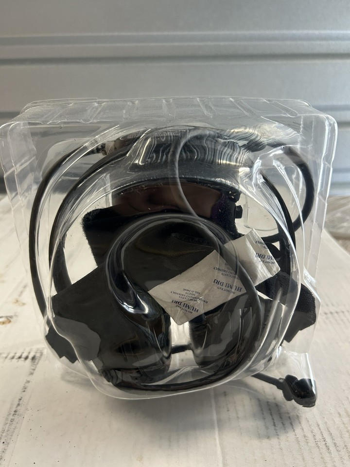 New Military Headset Microphone H-387/VRC NSN 5965-01-551-7393 Old ...