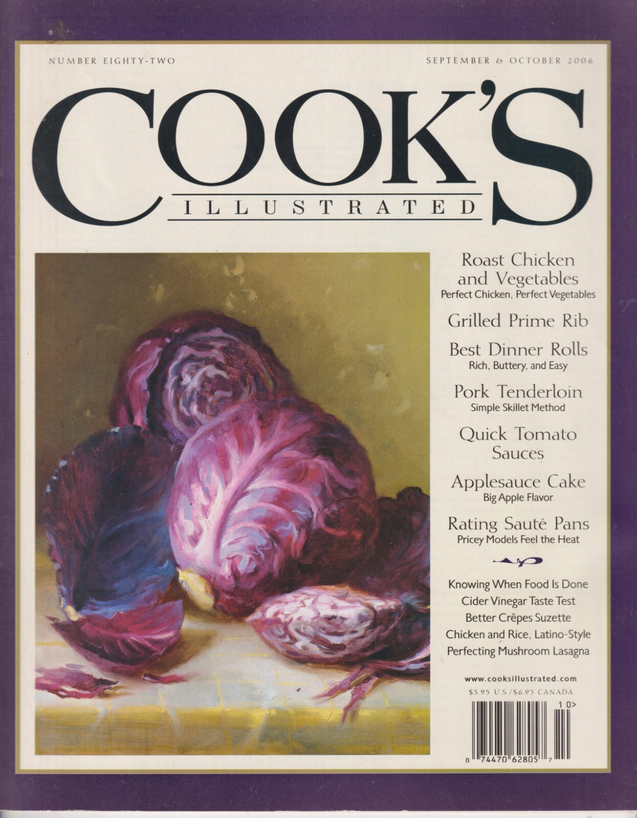 Cook's Illustrated September & October 2006 Roast Chicken & Vegetables ...