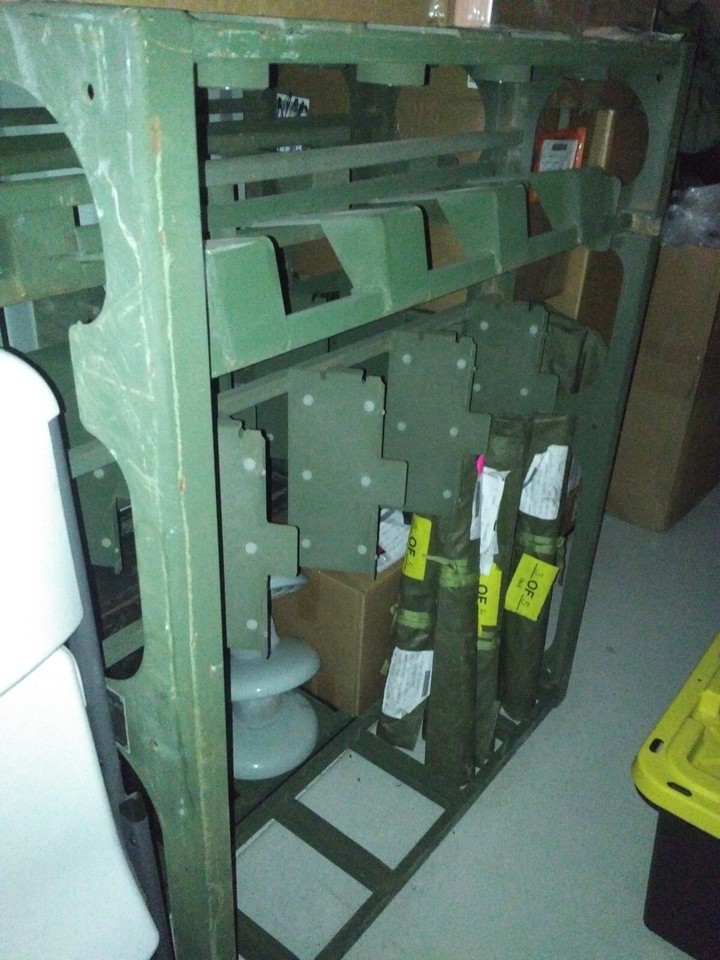 Rack, Storage, Small Arms: M15 for MK19 MOD 3, 40mm GMG, FSN 1095-01 ...