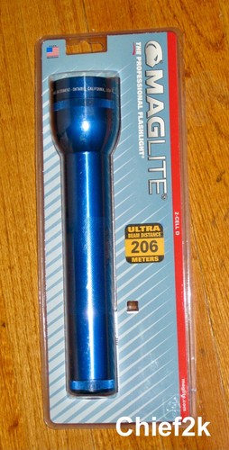 MAGLITE 2-D Cell Flashlight, Midnight Blue Xenon Mag Lite Maglight Mag ...