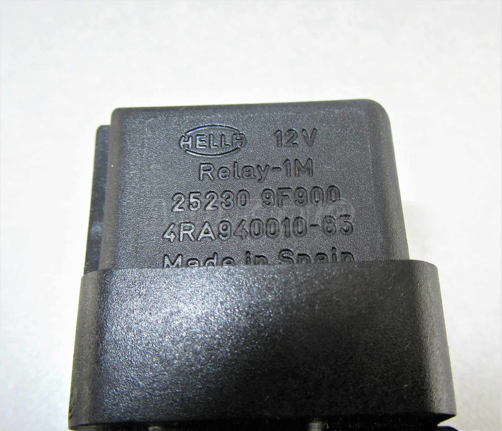 508-Genuine Nissan (90-10) 4-Pin Black Relay-1M 25230-9F900 Hella ...