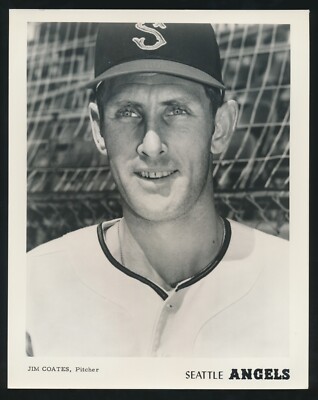 1968 Seattle Popcorn (PCL) 8x10 Premiums -JIM COATES (Seattle Angels ...