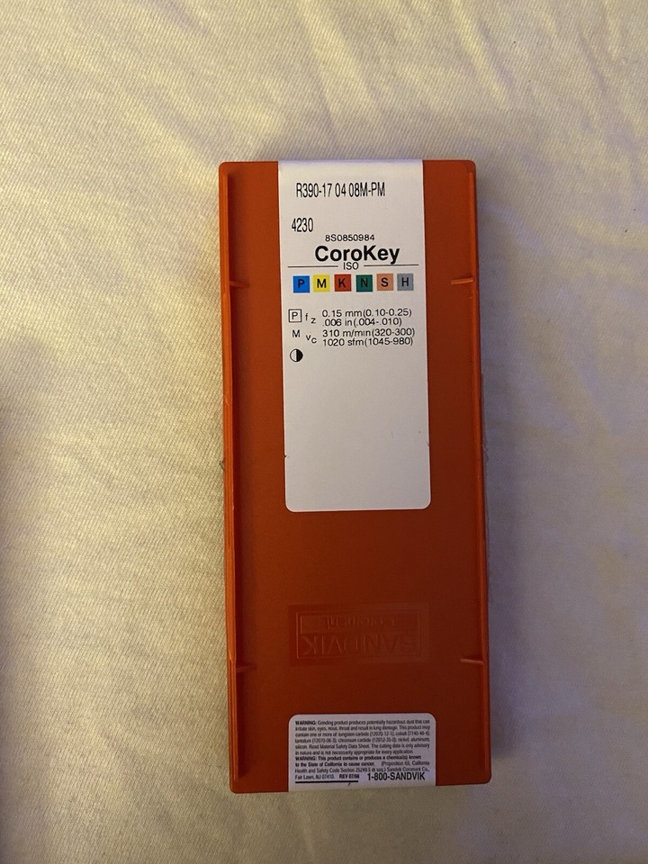 SANDVIK Coromant R390-17 04 08M-PM 4230 Box Of 10. Unopened. | eBay