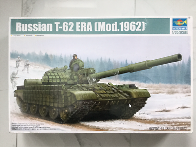 TRUMPETER 1/35 SOVIET / RUSSIAN T-62 ERA MODERN 1962 MODEL TANK KIT ...