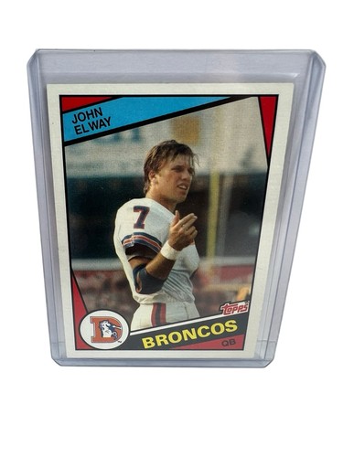 1984 Topps #63 John Elway Rookie Card HOF RC Denver Broncos | eBay