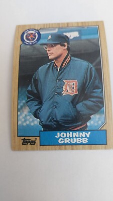 JOHNNY GRUBB card | eBay