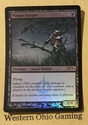 Magic The Gathering Plague Stinger #59 WPN & Gateway Promos Foil MTG TCG CCG | eBay