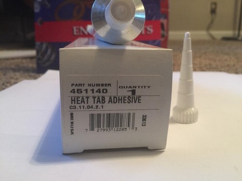 Precision Engine Parts (PEP) Engine Motor Heat Tabs 100 & Adhesive Pack ...