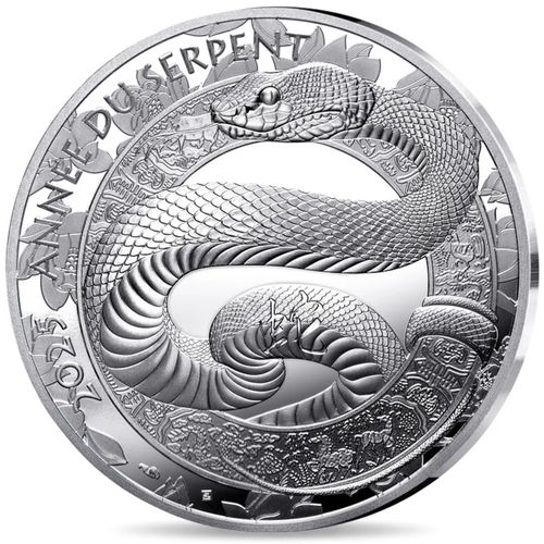 2025 France € 10 Euro Silver Proof Coin - Lunar Year of the Snake | eBay