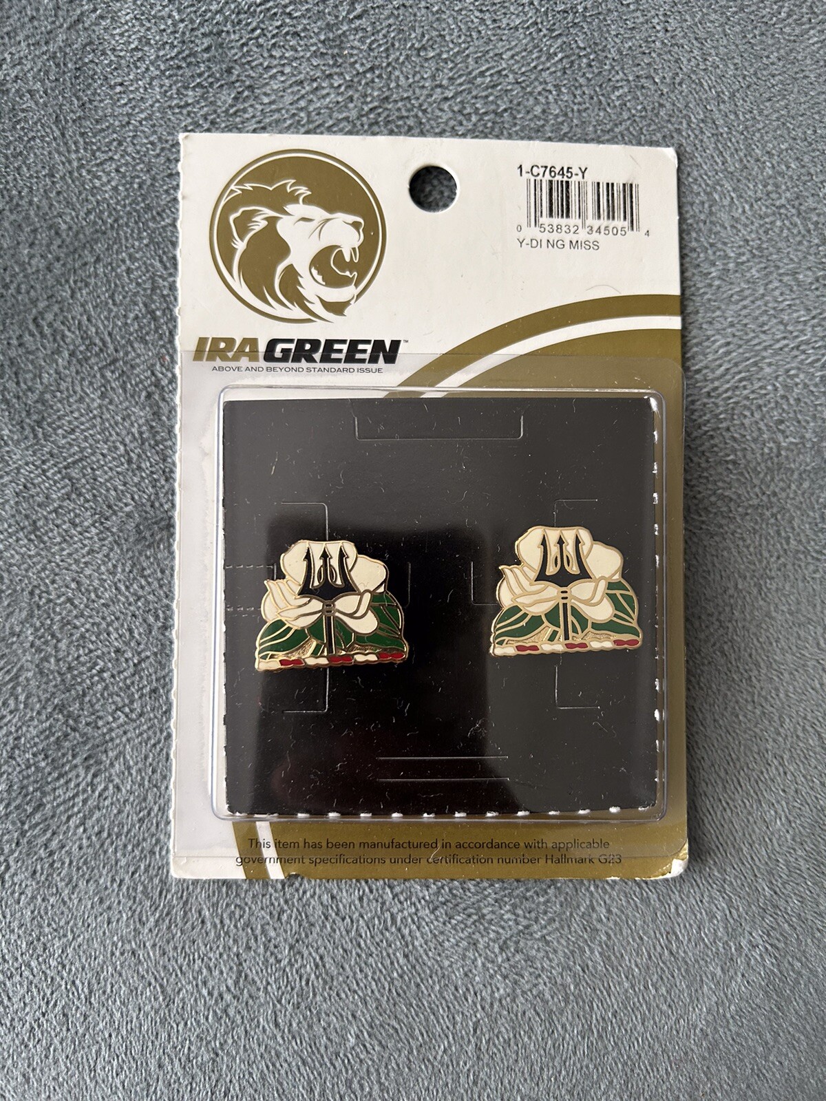 NEW US Army Mississippi National Guard DI CREST Pins Set Of Two | eBay