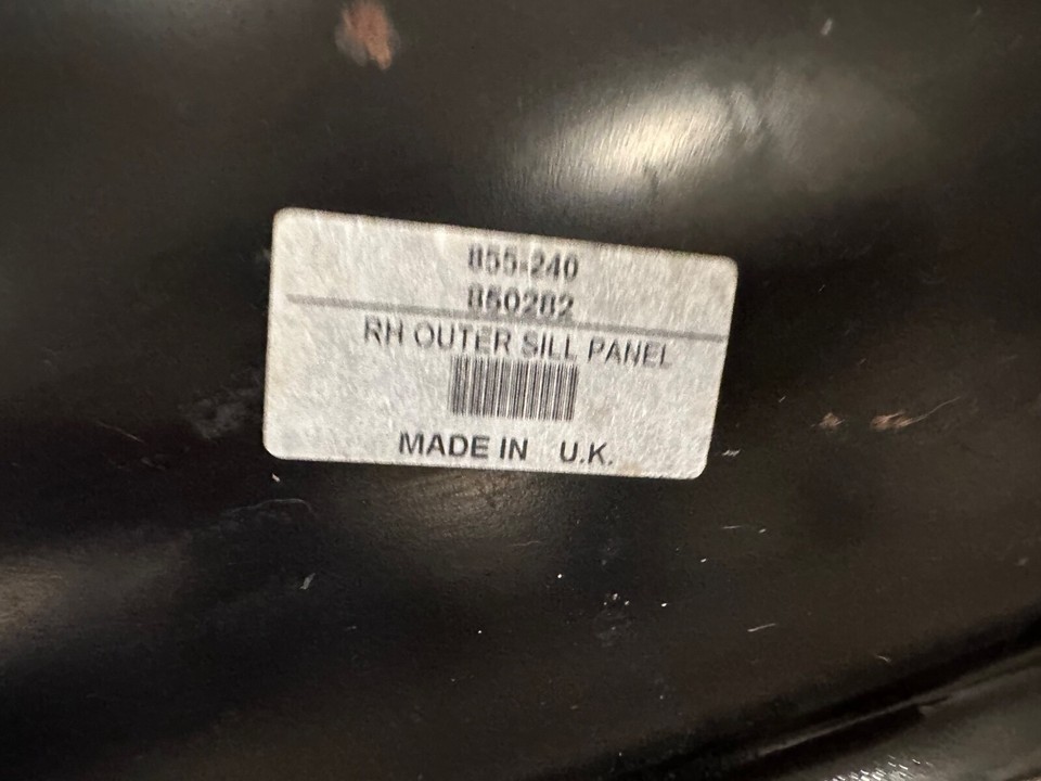 NOS Right Side Rocker Panel Under Door for TR4-TR4A, TR250, TR5-TR6 | eBay