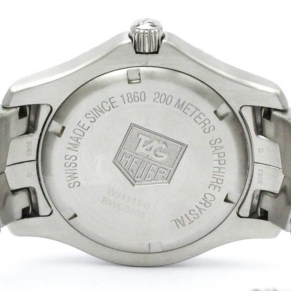 TAG HEUER WJ1111 Link Stainless Steel Quartz Silver Men's Wristwatches ...