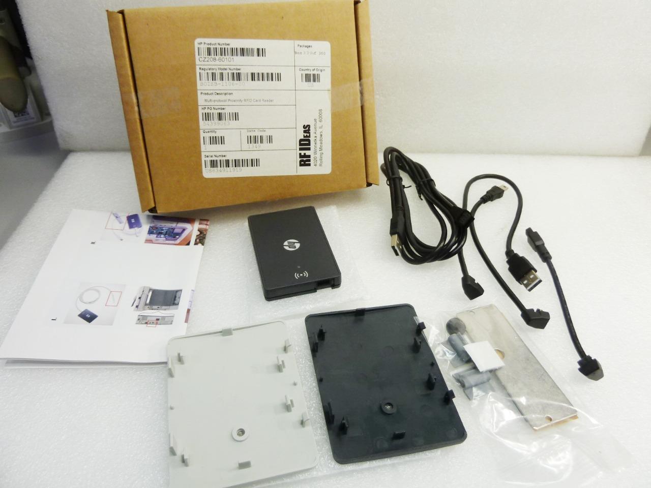 HP CZ208A BOISB-1106-00 USB Multi-Protocol Proximity RFID Card Reader ...