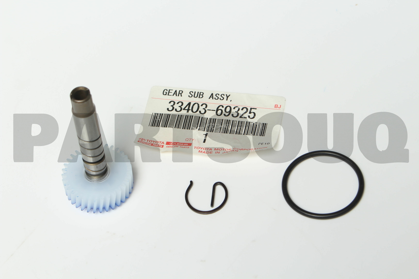 3340369325 Genuine Toyota GEAR SUB-ASSY, SPEEDOMETER DRIVEN (ATM) 33403 ...