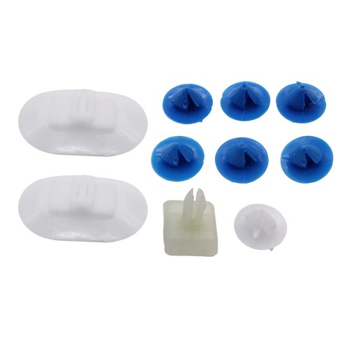 10x Automotive Side Skirt Fixing Clips Set 1610186180 Fasteners ...