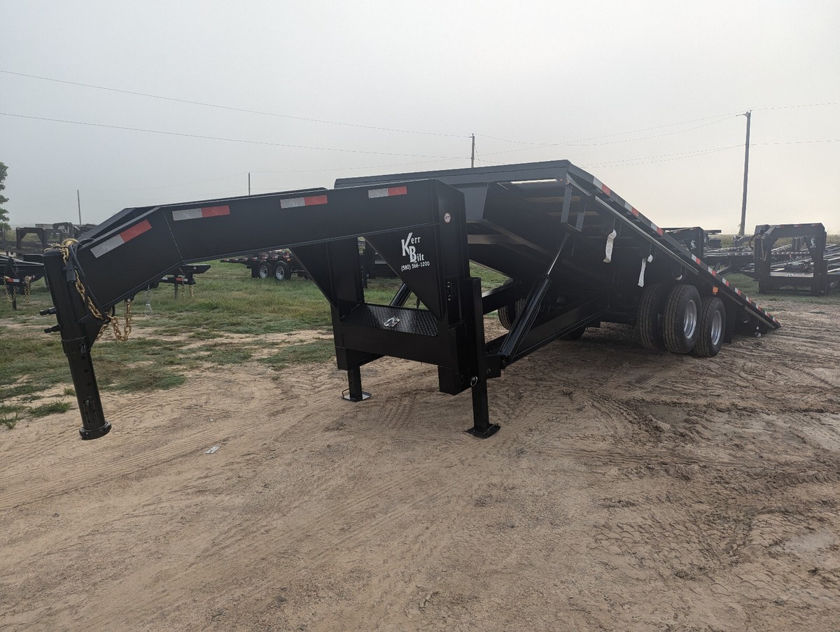 Shipping Container Gooseneck Trailer 2020 Kerr Bilt 40 Ft T/A