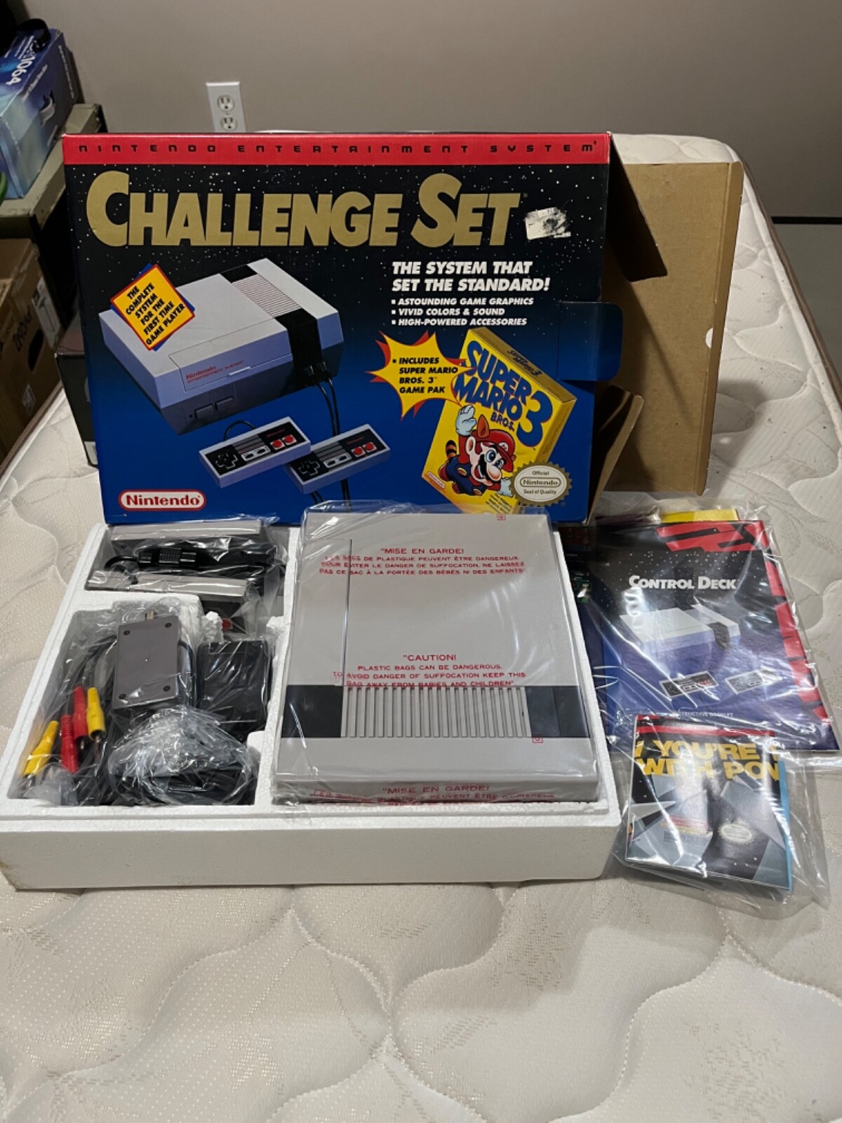 Nintendo NES Console Challenge Set for sale online | eBay
