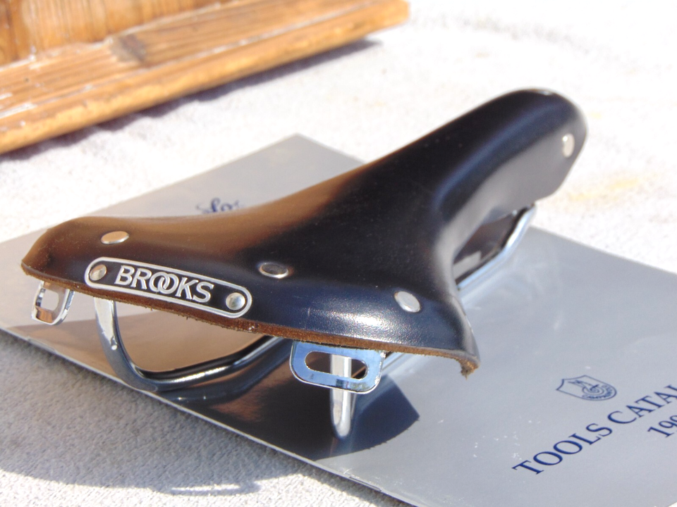 Brooks B15 Swallow Leather Saddle Rivets Road Touring | eBay
