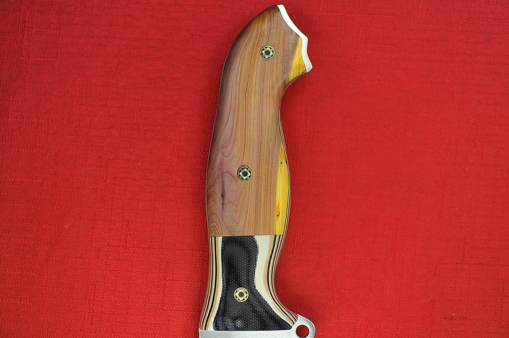 Busse Custom Bushwacker Mistress Bowie .195" Satin INFI, G-rexed ...